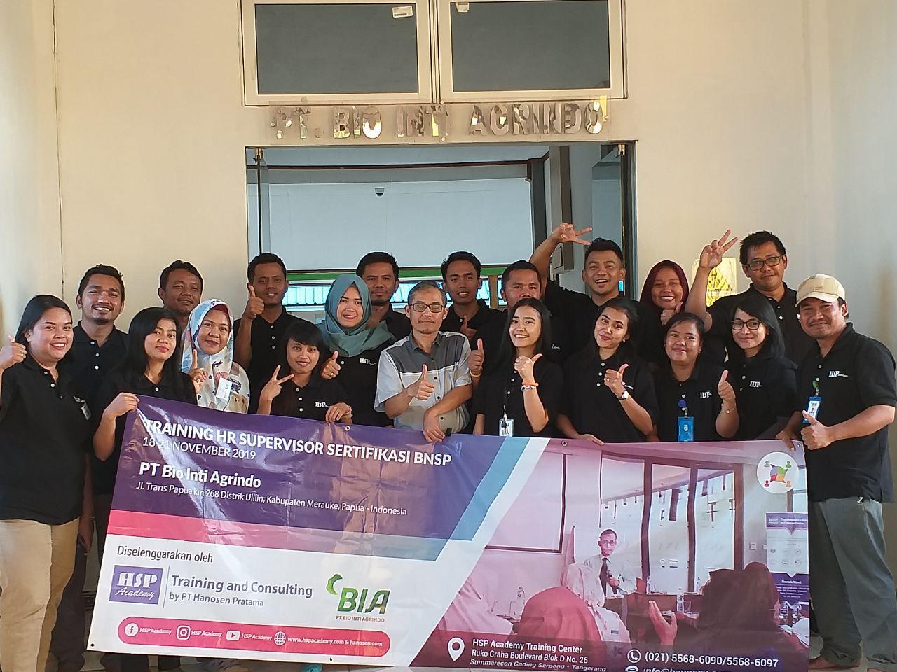 IN-HOUSE TRAINING HRD SUPERVISOR SERTIFIKASI BNSP PT BIO INTI AGRINDO ...