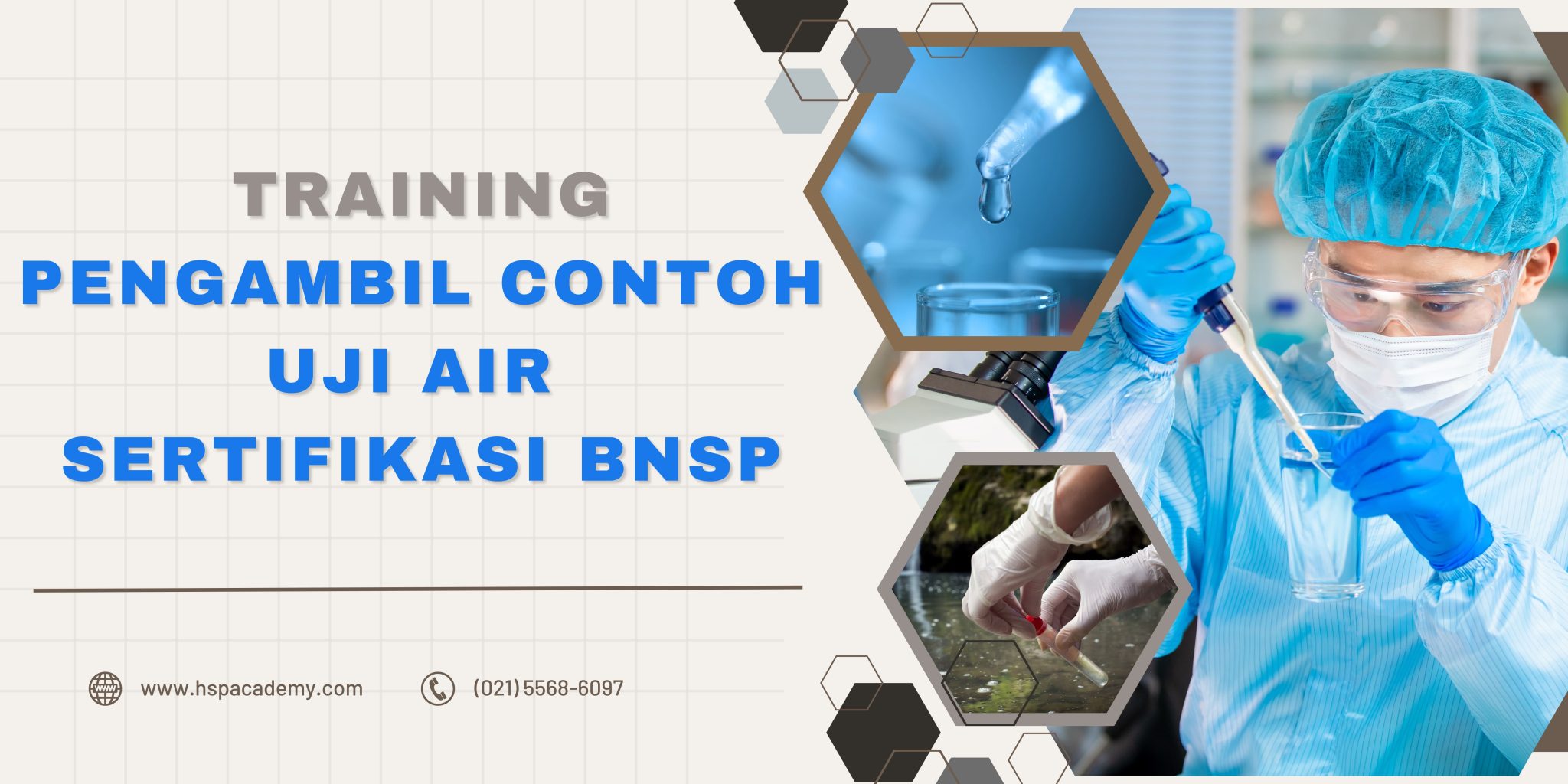 TRAINING PENGAMBIL CONTOH UJI AIR SERTIFIKASI BNSP - Training and ...